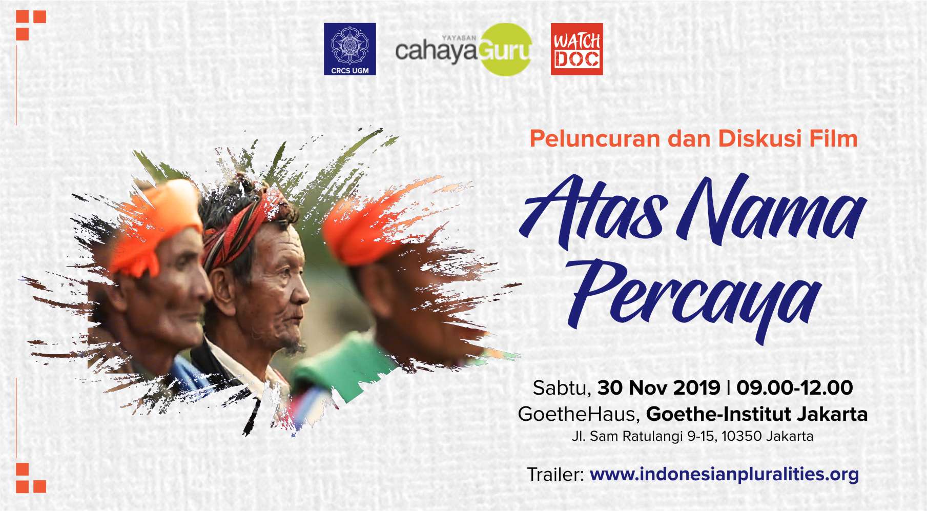 Film #1 Launching in Jakarta - Indonesian Pluralities Film #1 Launching in Jakarta - Indonesian Pluralities